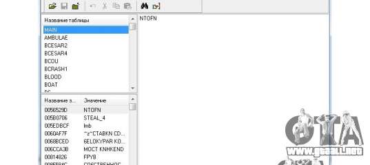 GXT Editor 1.2 para GTA San Andreas