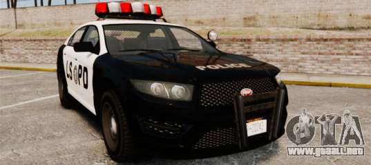 GTA V Vapid Police Interceptor LSPD para GTA 4