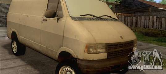Dodge RAM Van 1500 para GTA San Andreas