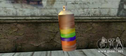Spray Can from Beta Version para GTA San Andreas