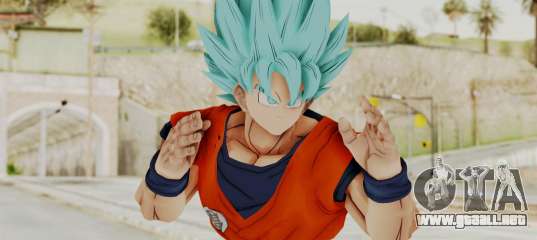 Dragon Ball Xenoverse Goku SSGGSS para GTA San Andreas