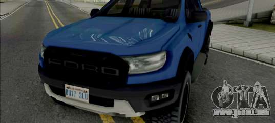 Ford Ranger Raptor 2020 para GTA San Andreas