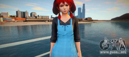 DOAXVV Kanna - Steaming Apron para GTA San Andreas