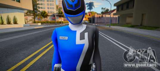 Power Ranger RPM Blue para GTA San Andreas