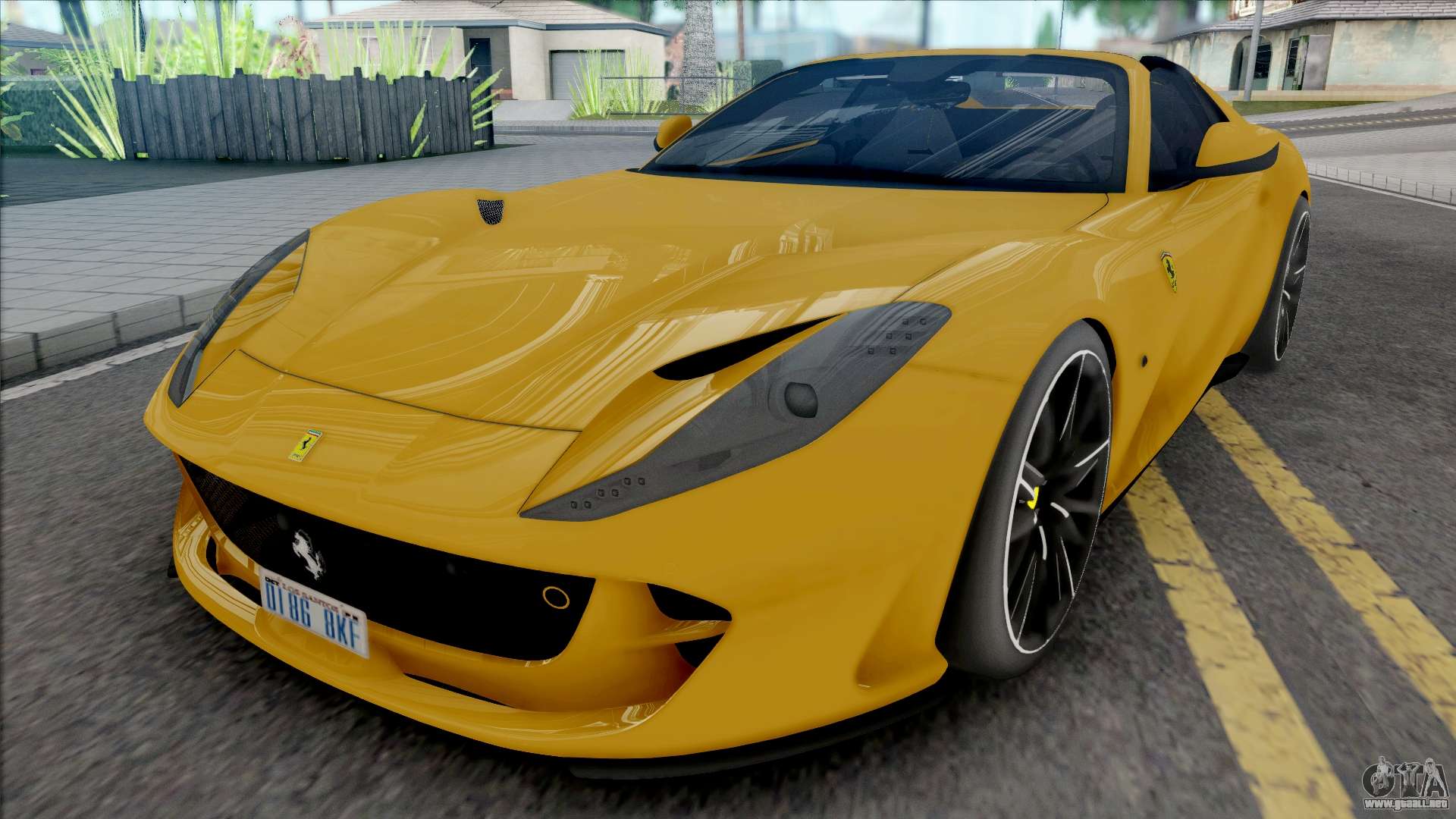 Ferrari 812 GTS IVF Para GTA San Andreas