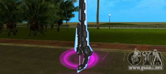 Black Heart Sword from Hyperdimension Neptunia para GTA Vice City