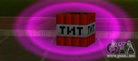 TNT Minecraft para GTA Vice City