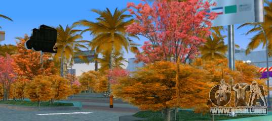 Árboles de otoño para GTA Vice City