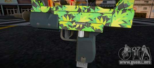 Micro SMG (Organics Finish) v1 para GTA San Andreas