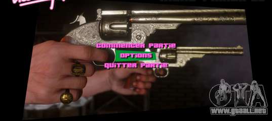 Red Dead Redemption 2 Menu 5 para GTA Vice City