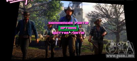 Red Dead Redemption 2 Menu 6 para GTA Vice City