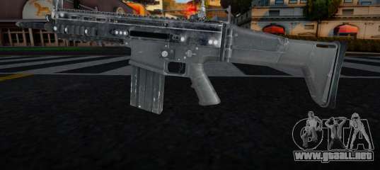 Shadow Assault Rifle v2 para GTA San Andreas