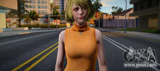 Ashley Graham - RE4 Remake para GTA San Andreas