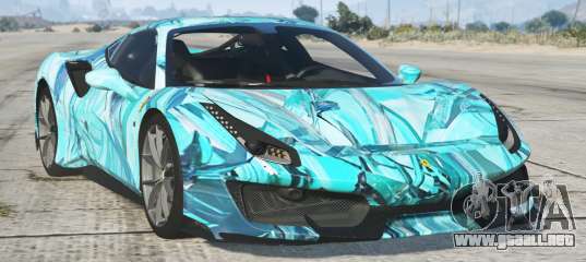 Ferrari 488 Pista Aqua para GTA 5