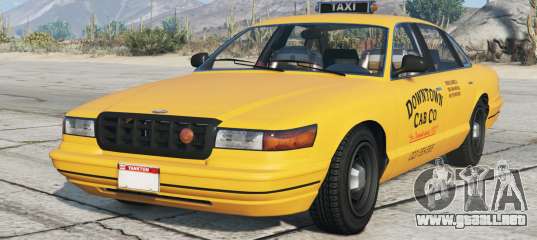 Vapid Stanier Taxi para GTA 5