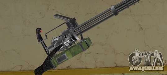 Vice City Minigun HD para GTA Vice City
