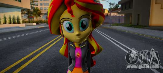 Sunset Shimmer para GTA San Andreas