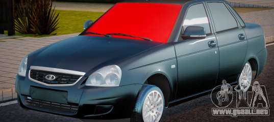 Lada Priora Red Steklo para GTA San Andreas