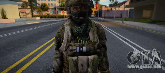 Skin (F.E.R) Ejercito Mexicano Multicam para GTA San Andreas