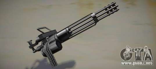 New Minigun v1 para GTA San Andreas