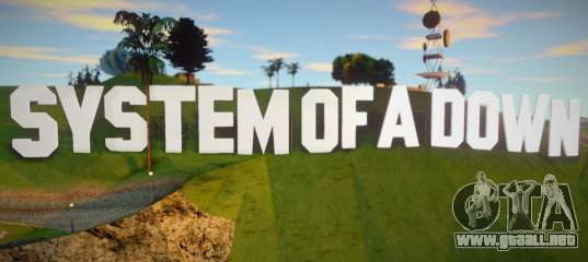 System Of A Down para GTA San Andreas
