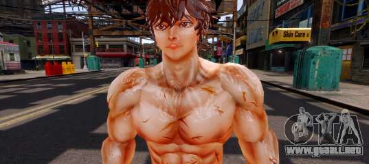 Baki Hanma for GTA IV para GTA 4