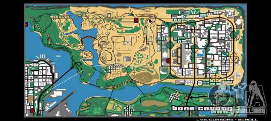 NEW MAP FOR SAMP 2019 para GTA San Andreas