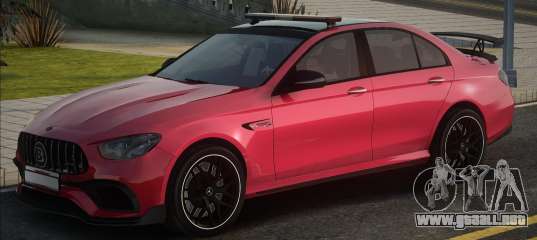 Mercedes-Benz E63 S W213 Red para GTA San Andreas
