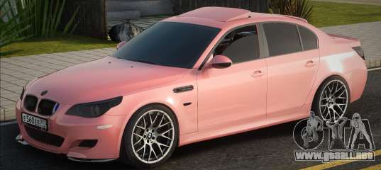 BMW M5 Pink 2.0 para GTA San Andreas