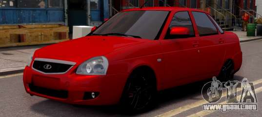 Lada Priora [Red Color] para GTA 4