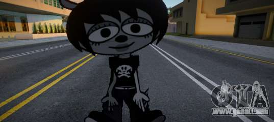 Rammy (Um Jammer Lammy Parappa the rapper) Skin para GTA San Andreas