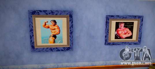 New Body Builder Photo Frame Mod para GTA San Andreas