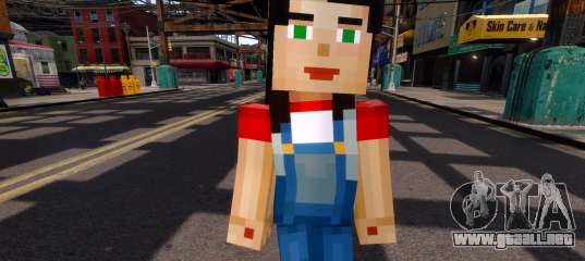Jesse (Minecraft Story Mode) Female para GTA 4