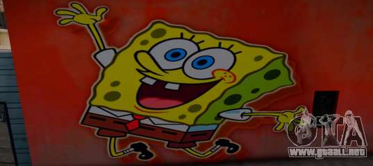 Spongebob Wall 1 para GTA San Andreas