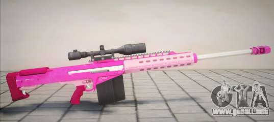 Sniper Rifle Pink para GTA San Andreas