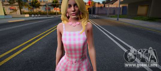 Chica Barbie para GTA San Andreas