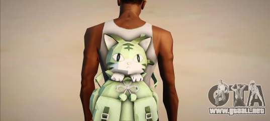 Cat Backpack v8 para GTA San Andreas
