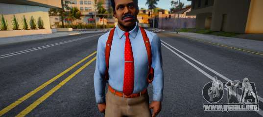 Gloves o Roger Murtaugh Viejo de juego Crime Bos para GTA San Andreas